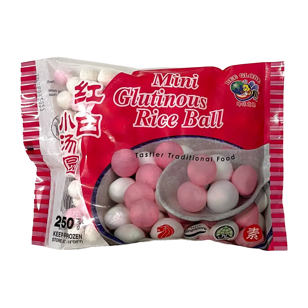 Mini Glutinous Rice Ball 红白小汤圆 250gm-Mr Joy’s Supermarket